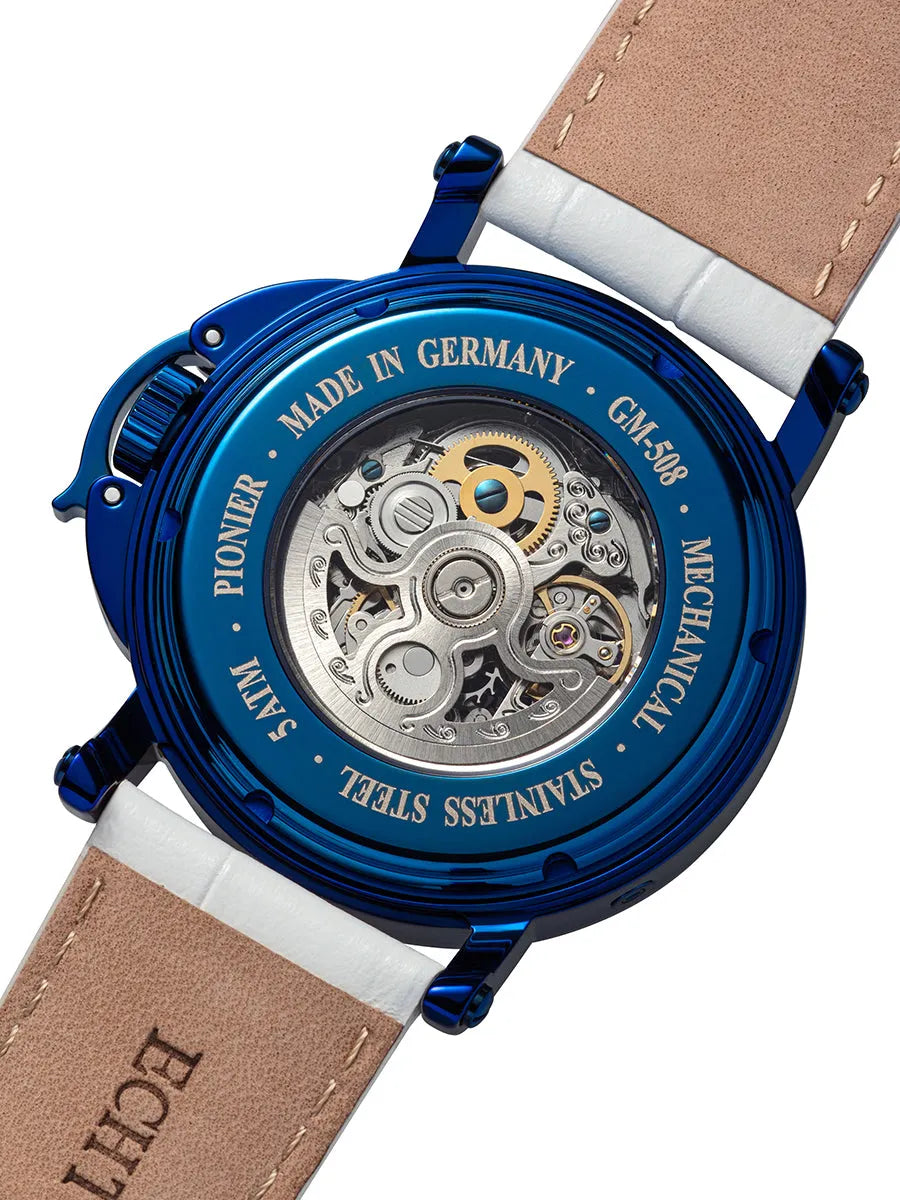 Dublin Pionier GM-508-1 | White | Made in Germany – Pionier Watches