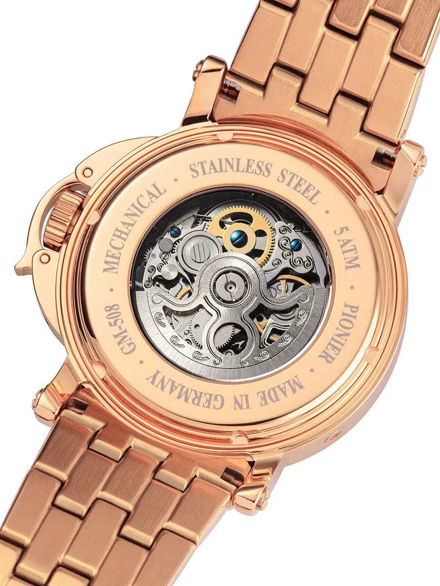 Dublin Pionier GM-508-11 | Rose | Made in Germany – Pionier Watches